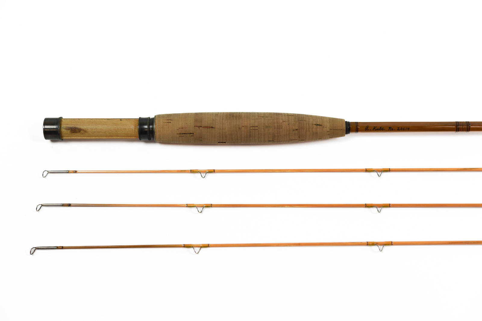 8’ Alan Kube Bamboo Fly Rod Auction