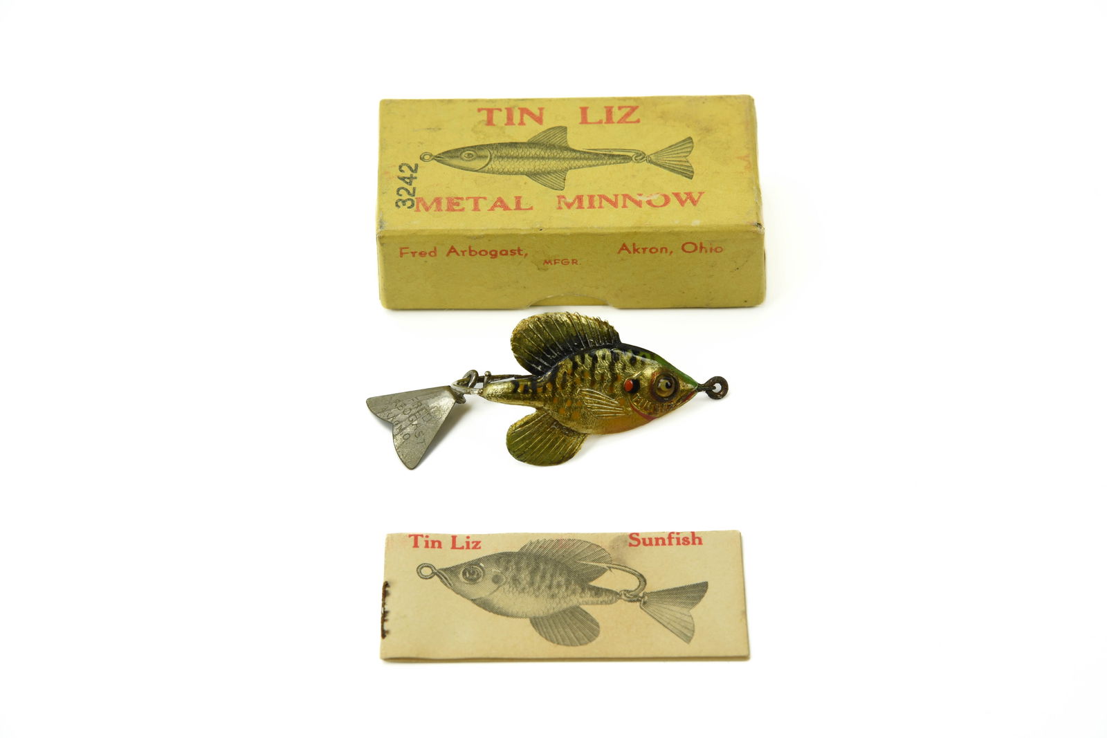 Arbogast Tin Liz Sunfish Auction