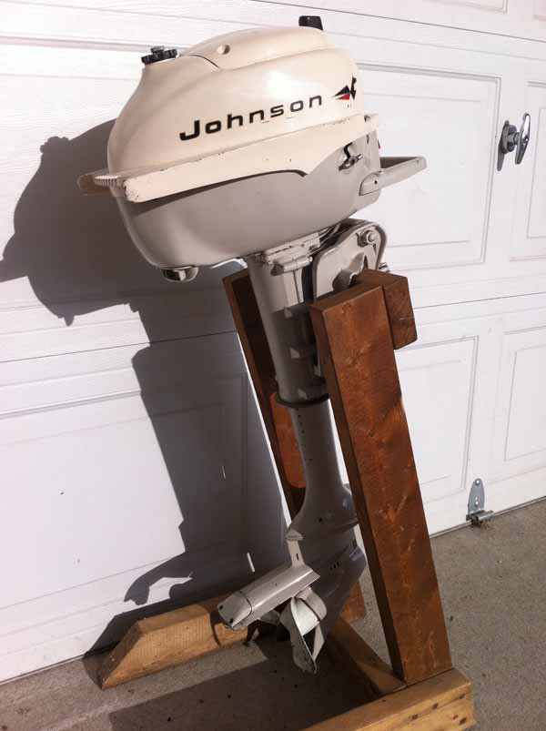 225: Johnson 3hp Outboard Motor 1966