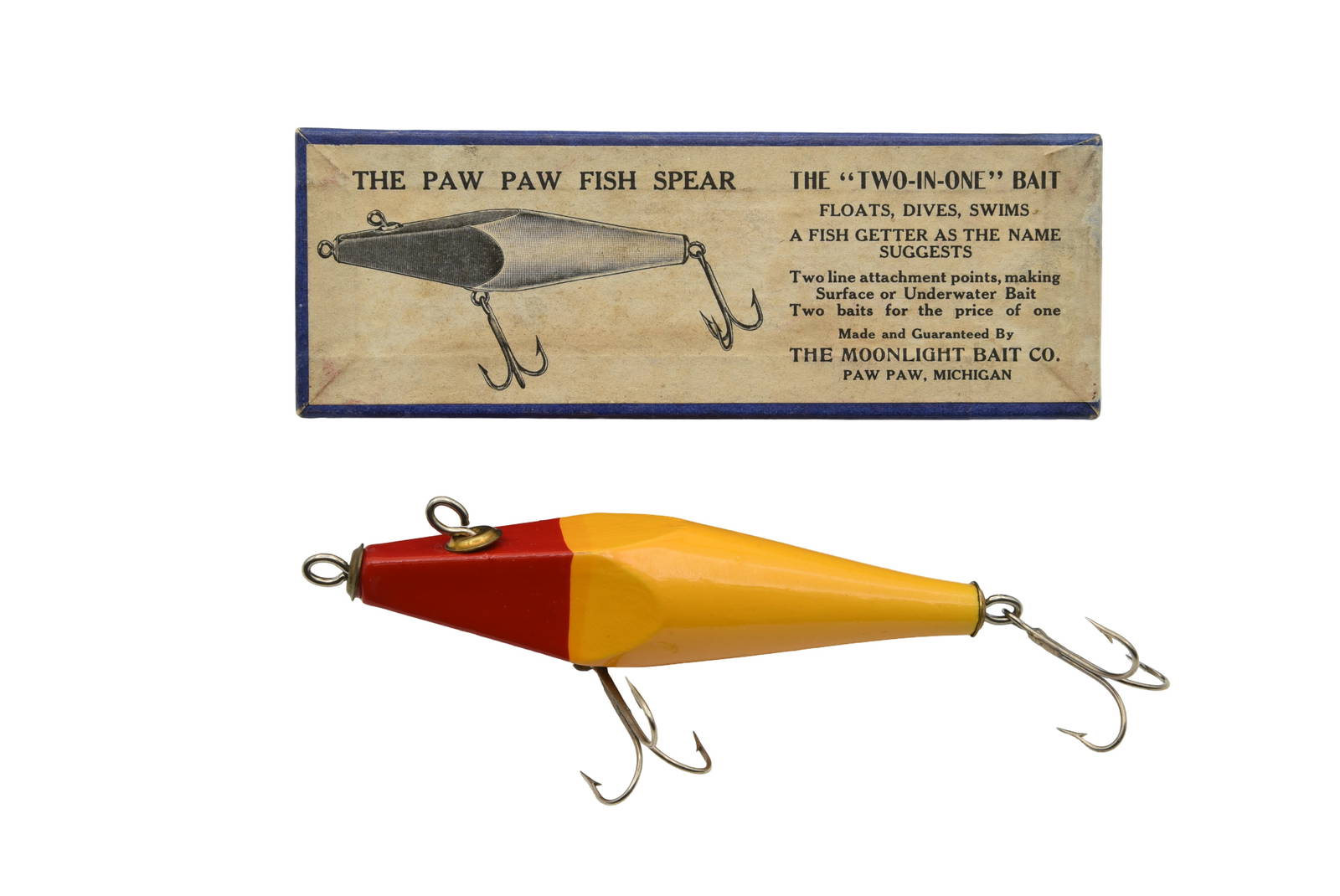 Moonlight's "the Paw Paw Fish Spear" Picture Box Auction
