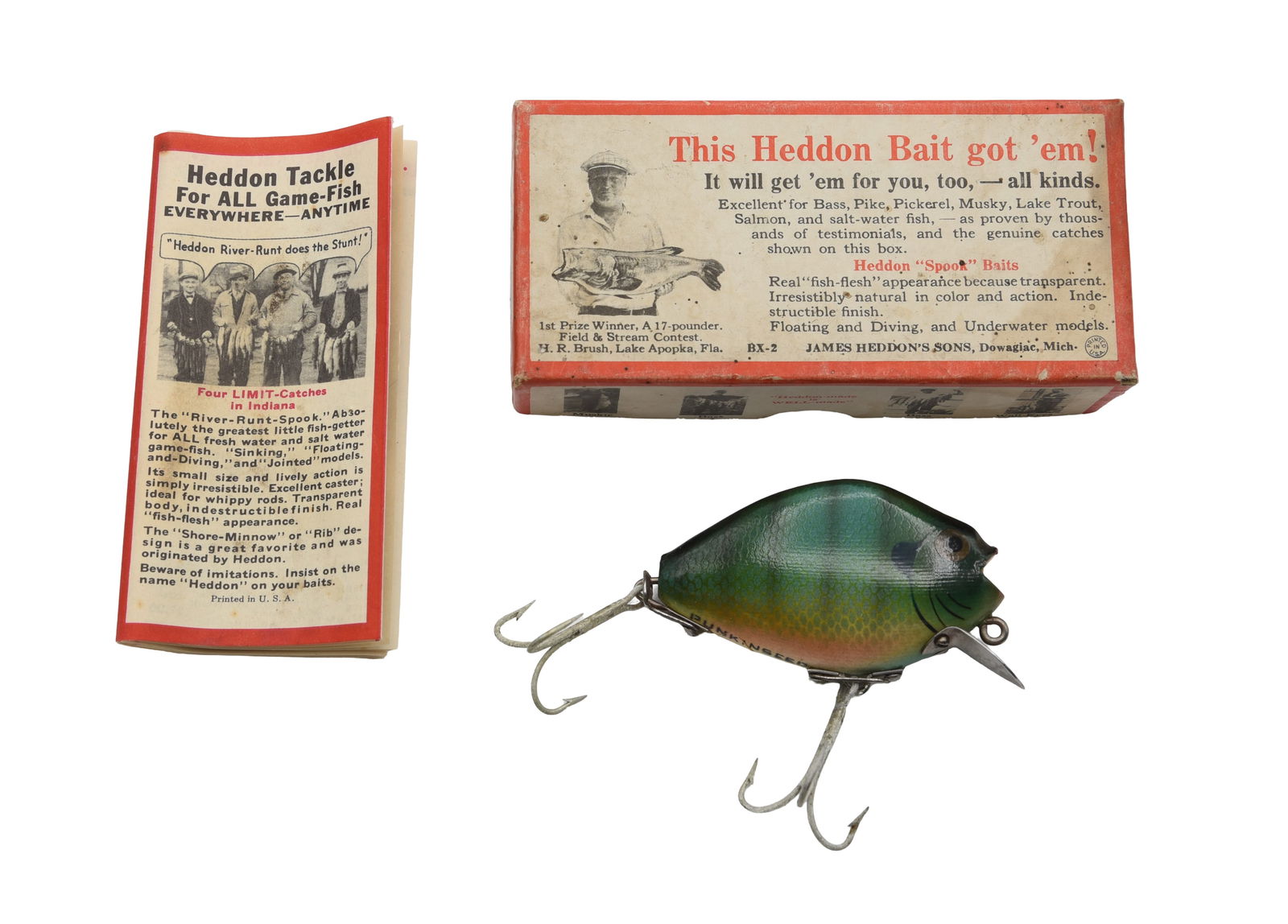 Heddon 740 Punkinseed Auction