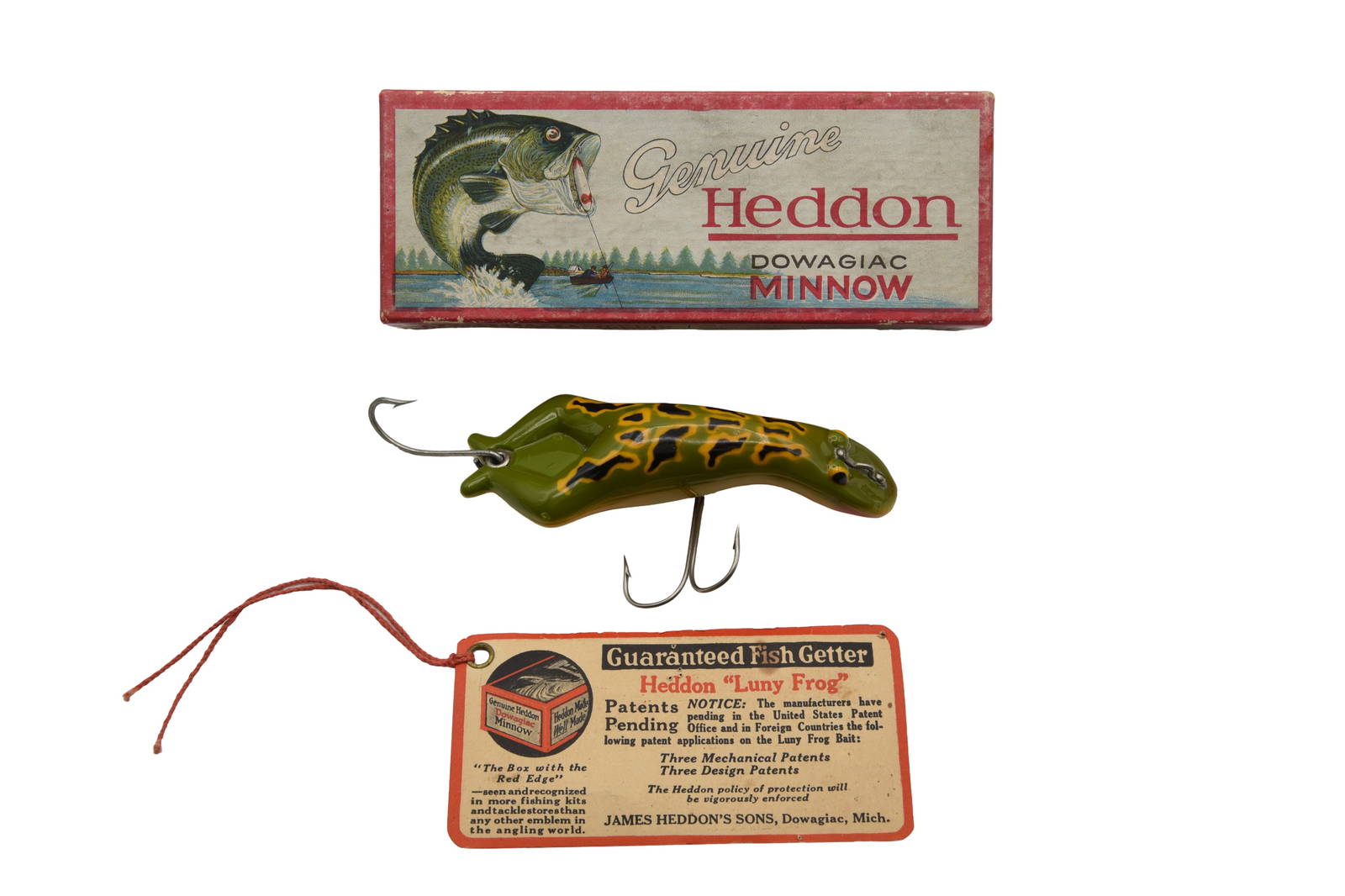 Heddon 3509b Luny Frog Auction