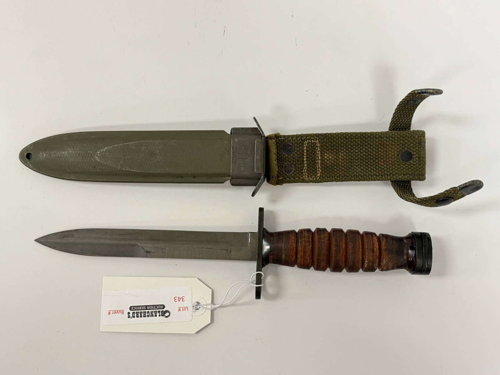 U.s. M8 Military Knife Auction