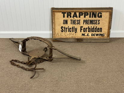 1895 1911 S. Newhouse No. 15 Bear Trap