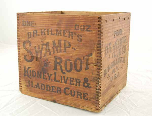 Dr. Kilmer's Swamp-Root Wooden Box Binghamton, NY - Nov 24, 2012 ...