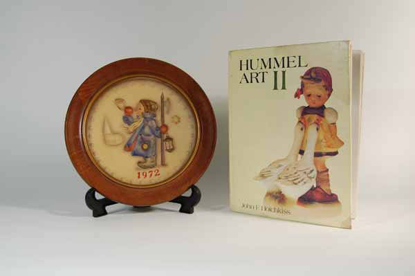 1972 Hummel Plate And Hummel Art Ii Book