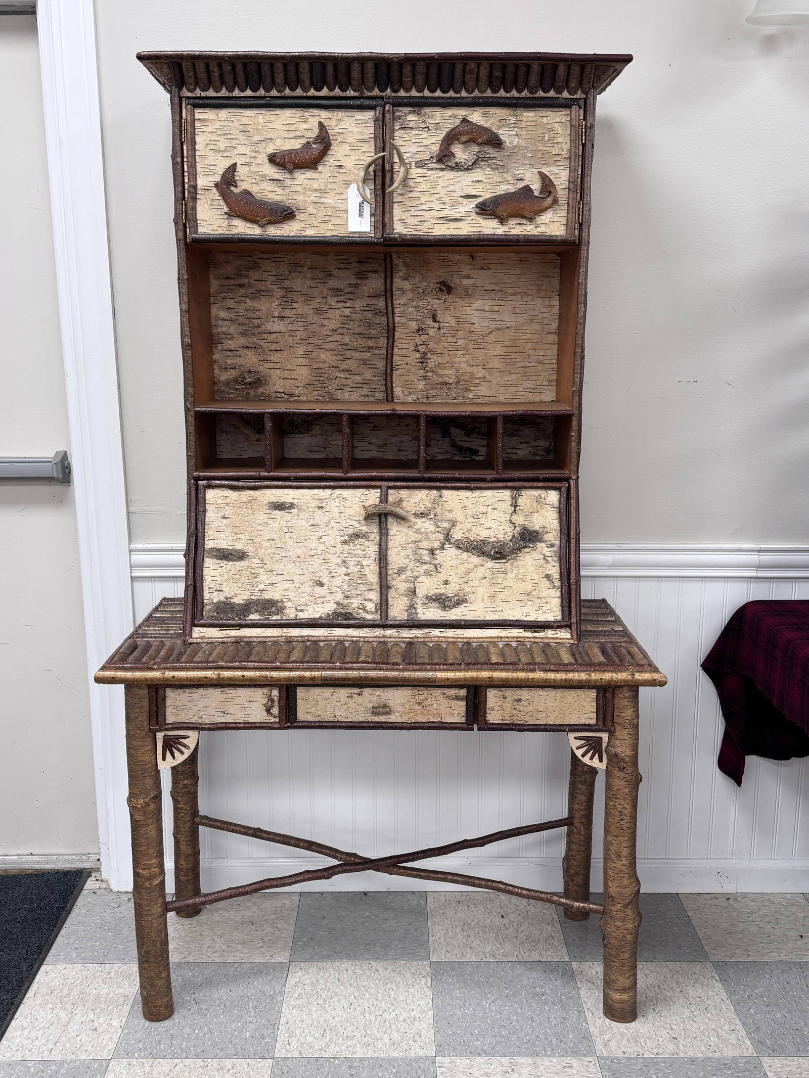 Adirondack Drop Front Writing Desk Auction