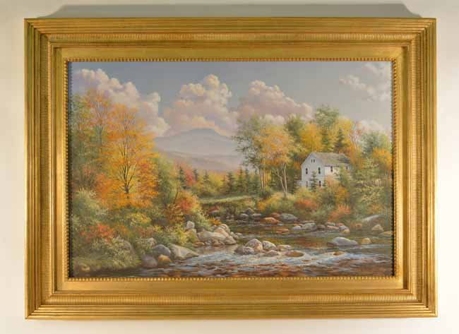 Bruce Mitchell 1995 Oil on Canvas