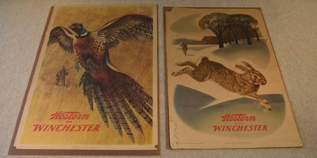 Vintage Winchester Advertising Poster