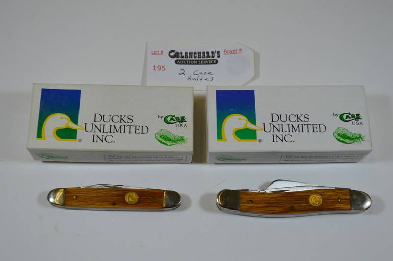 2 Ducks Unlimited Case Pocket Knives