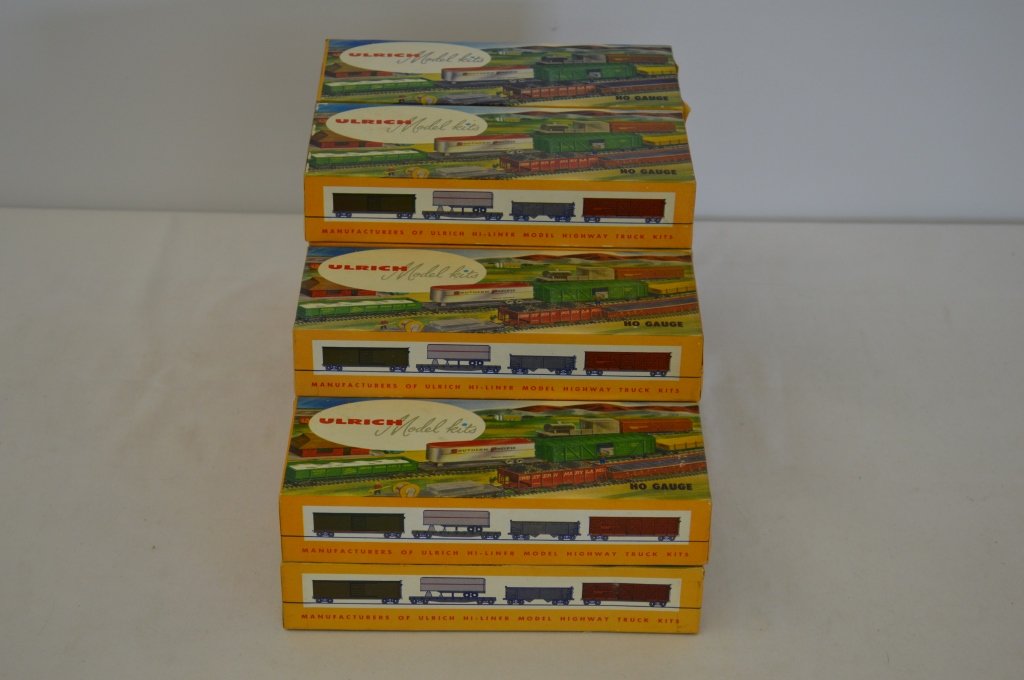 13 Ulrich HO Model Train Kits