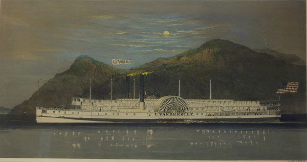 21: Steamship Cornelius Vanderbilt