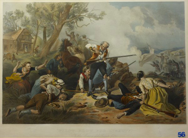 56: First Blow For Liberty: Memory of Patriots of 1775,