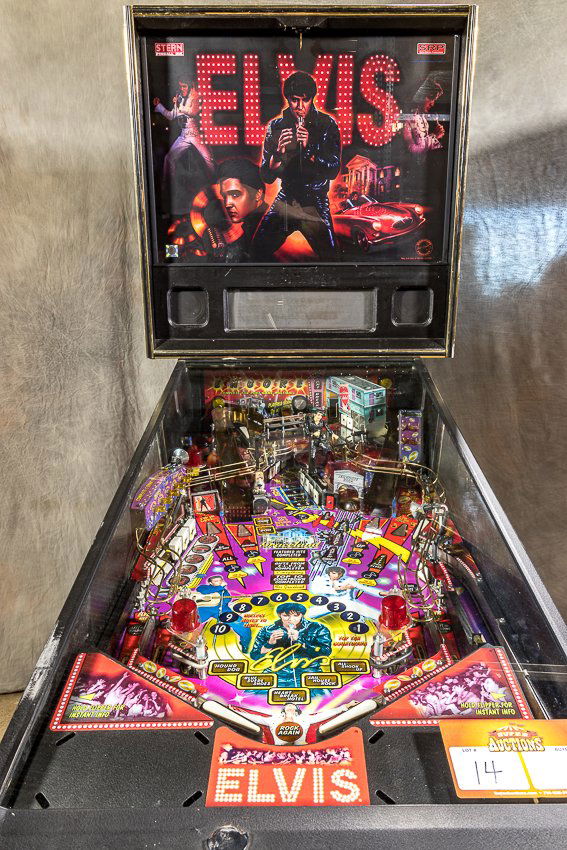 Elvis Pinball Machine