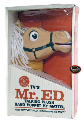 1962 Mattel "mr. Ed Talking Hand Puppet" Mib Factor