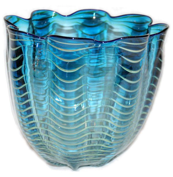 Chihuly Blue Seaform Macchia
