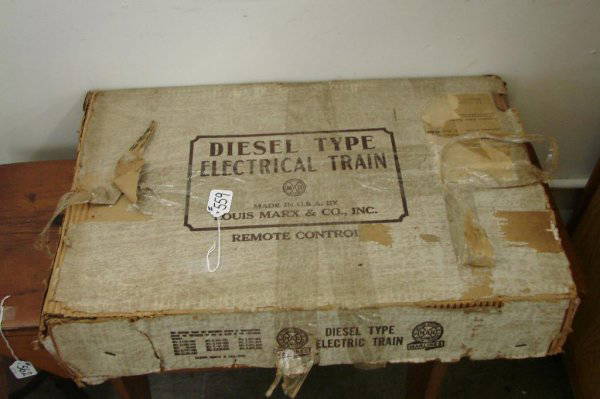 Louis Marx & Co Diesel Type Electric Train In Orig