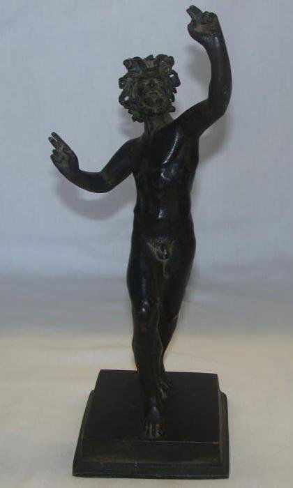 380: Bronze Statue of Faunus; Mythological god of Natur