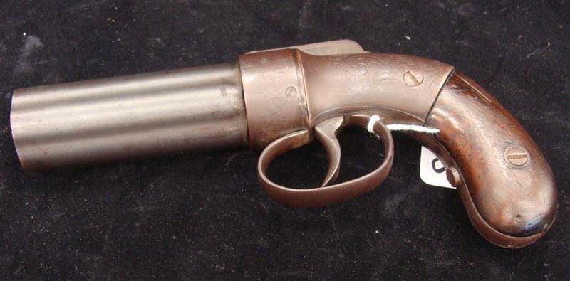 19th Century Allen & Thurber Pepperbox Pistol 1845