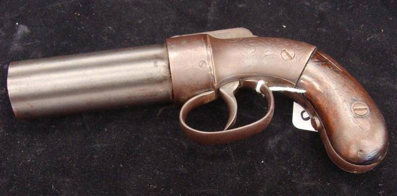 19th Century Allen & Thurber Pepperbox Pistol 1845