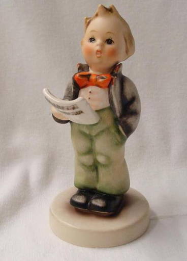 Hummel Figurine: Soloist; #135; Tm 3. Book Value $120