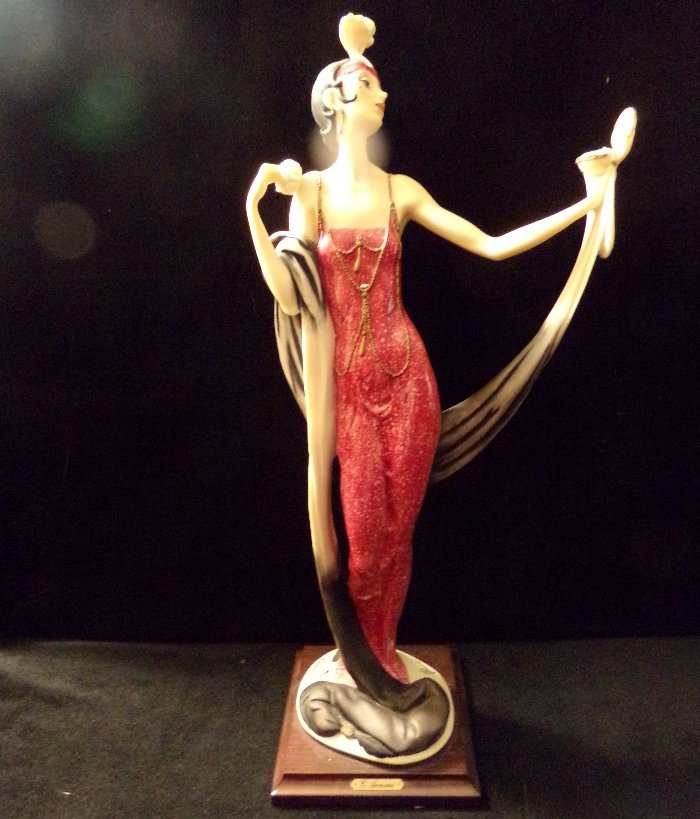 Lg Giuseppe Armani Lady w Powder Puff #386c Ltd Ed