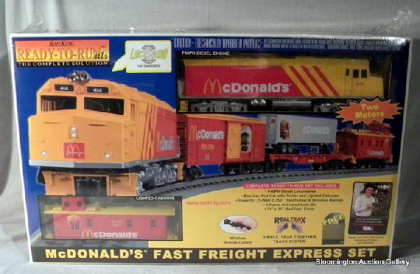Rail King McDonald's Fast Freight Express train set sti - Oct 29, 2010 ...
