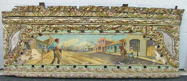 437: ORIGINAL CAROUSEL ROUNDING BOARD