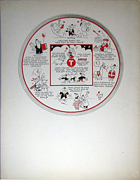 20: ORIGINAL CARTOON ART BY MICKEY BACH