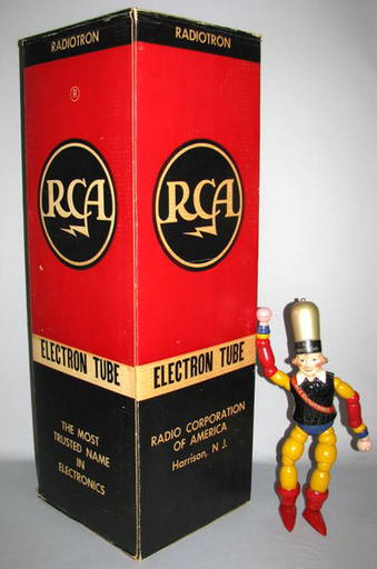 62: LARGE CARDBOARD RCA RADIO TUBE DISPLAY BOX - May 20, 2010 | Mosby ...