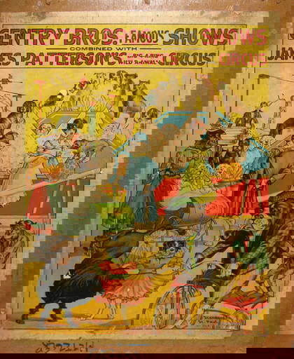 GENTRY BROS. & JAMES PATTERSON'S CIRCUS POSTER - Nov 17, 2010 | Mosby ...