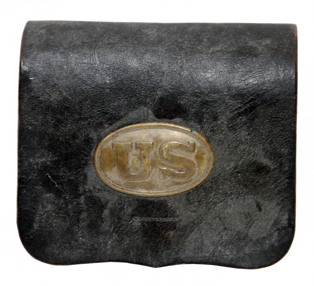 U.s. Army Cartridge Box With Box Plate