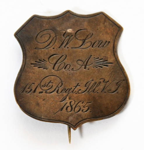 Identified Civil War 9th Corps Badge
