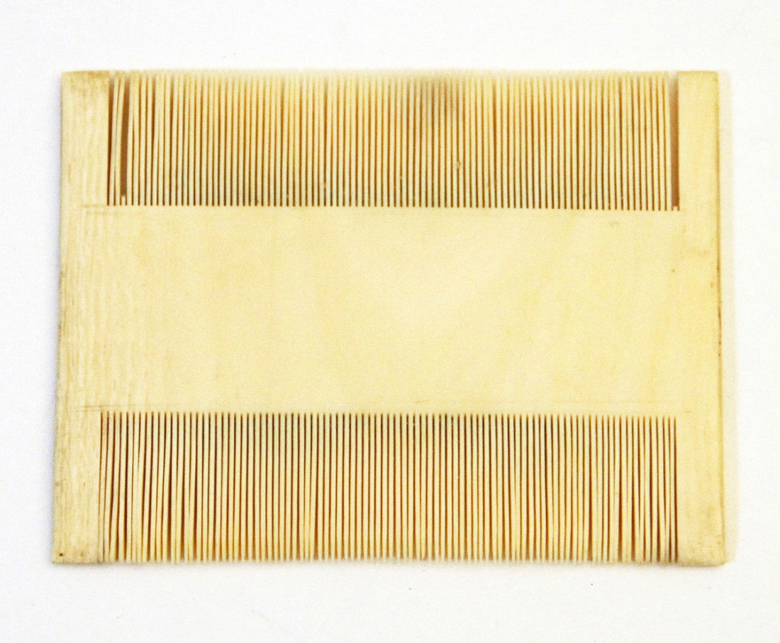 Civil War Ivory Lice Comb