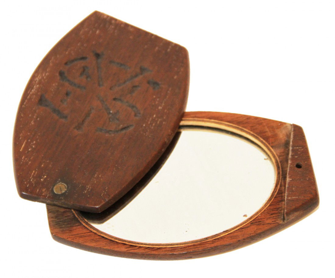 340: CIVIL WAR ERA SHAVING MIRROR