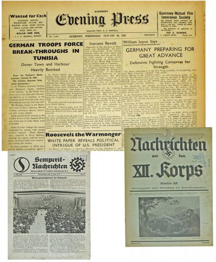 Three Nazi Newspapers