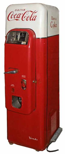 Vendo All Original 44 Coke Machine