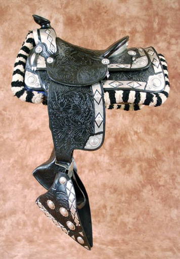 Walt Goldsmith Silver Show Saddle