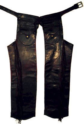 Collins & Morrison Shotgun Chaps Fringed