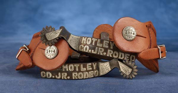 204: Jerry Cates (b. 1938), Amarillo Texas Rodeo Spurs