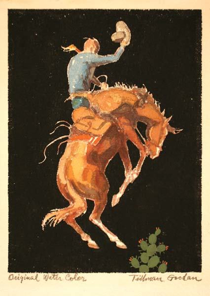 Till Goodan (1896 1958) Watercolors