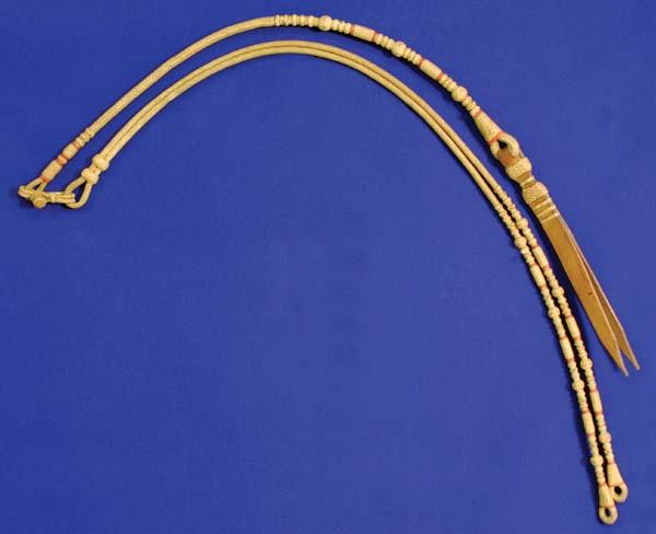 Luis B Ortega Fancy Rawhide Reins