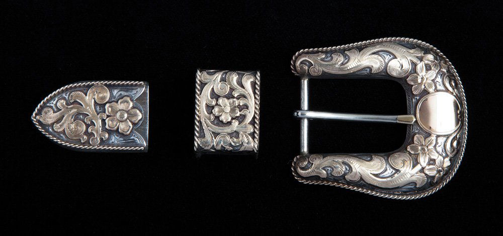 Bohlin Sterling & 14K Gold Buckle Set - Jun 22, 2013 | Brian Lebel's ...