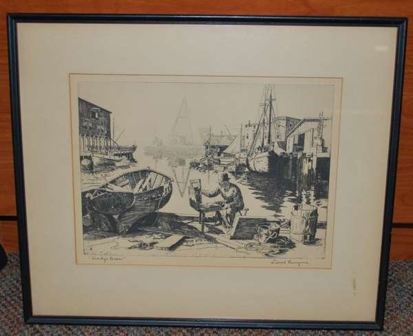 260: LIONEL BARRY MORE "PURDY BASIN" PRINT