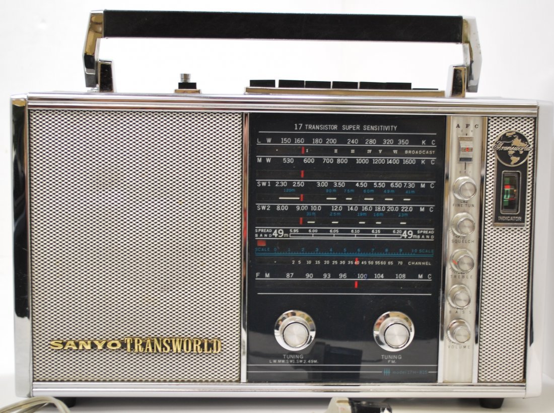 VINTAGE SANYO TRANSWORLD RADIO