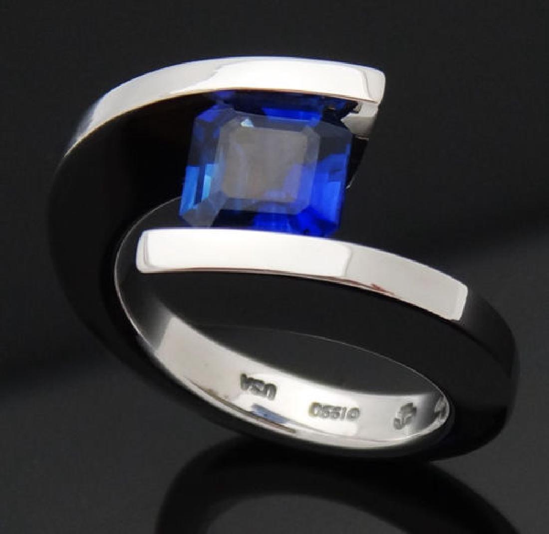 Steven Kretchmer 950 PT & 1.87 Ct Blue Sapphire Ring - Jan 02, 2017 ...