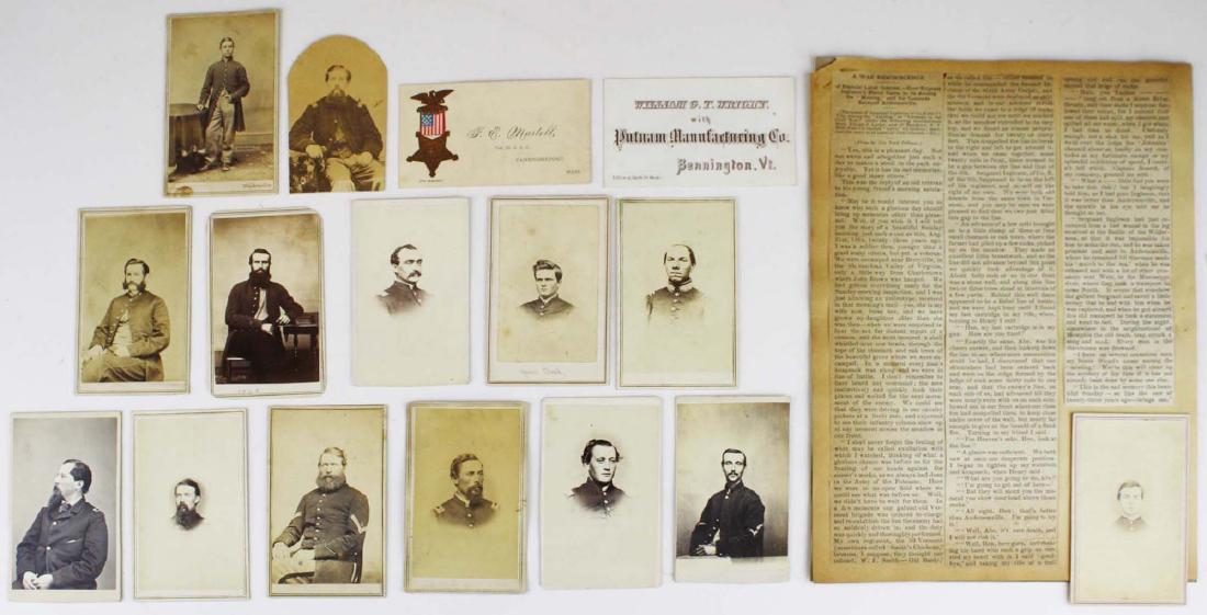 14 identified CDVs of 6th VT Infantry soldiers