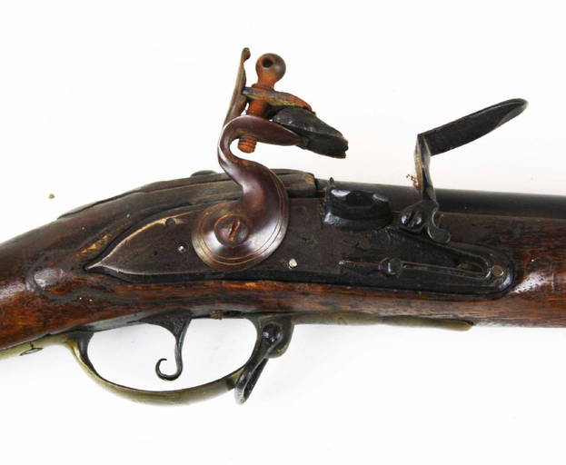 Mid 18th C. German Flintlock Musket