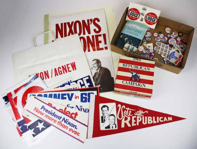 Richard Nixon Campaign Ephemera