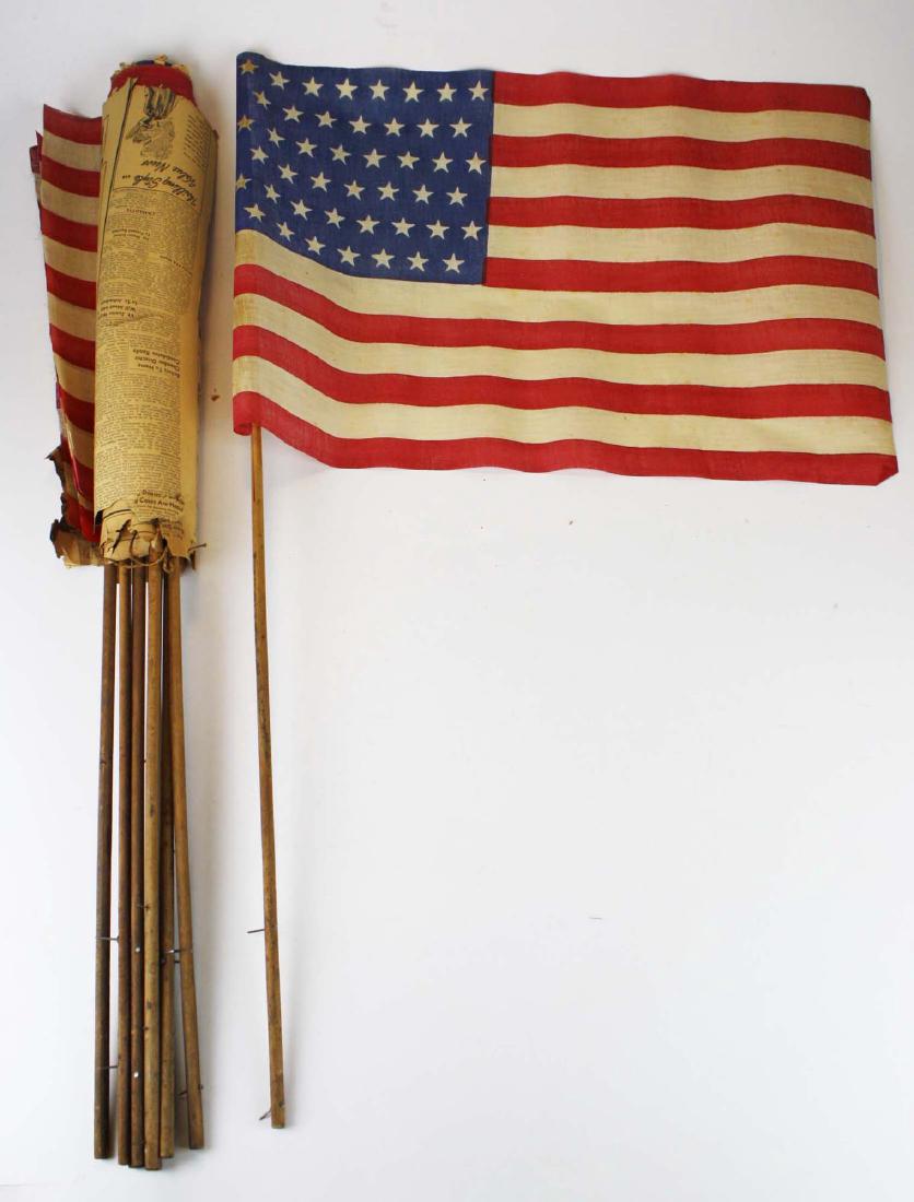 10 1896 1909 Us 45 Star Flags, Dancing Pattern